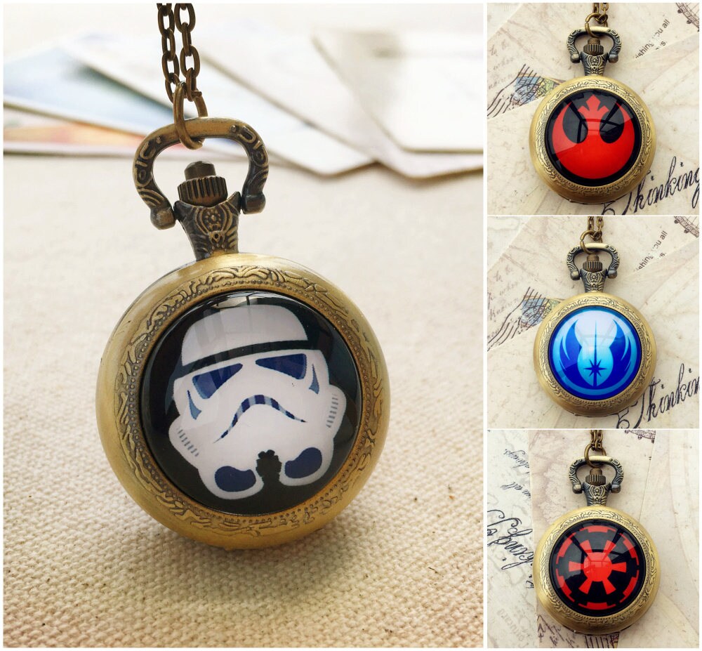 Pocket Watch Star wars Pocket Watch accept custom order. | Etsy