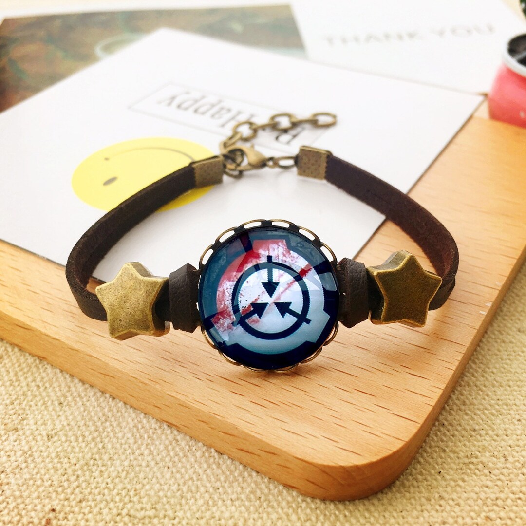 SCP Foundation Bracelet Thin Bracelet Bangle Fans Work - Etsy