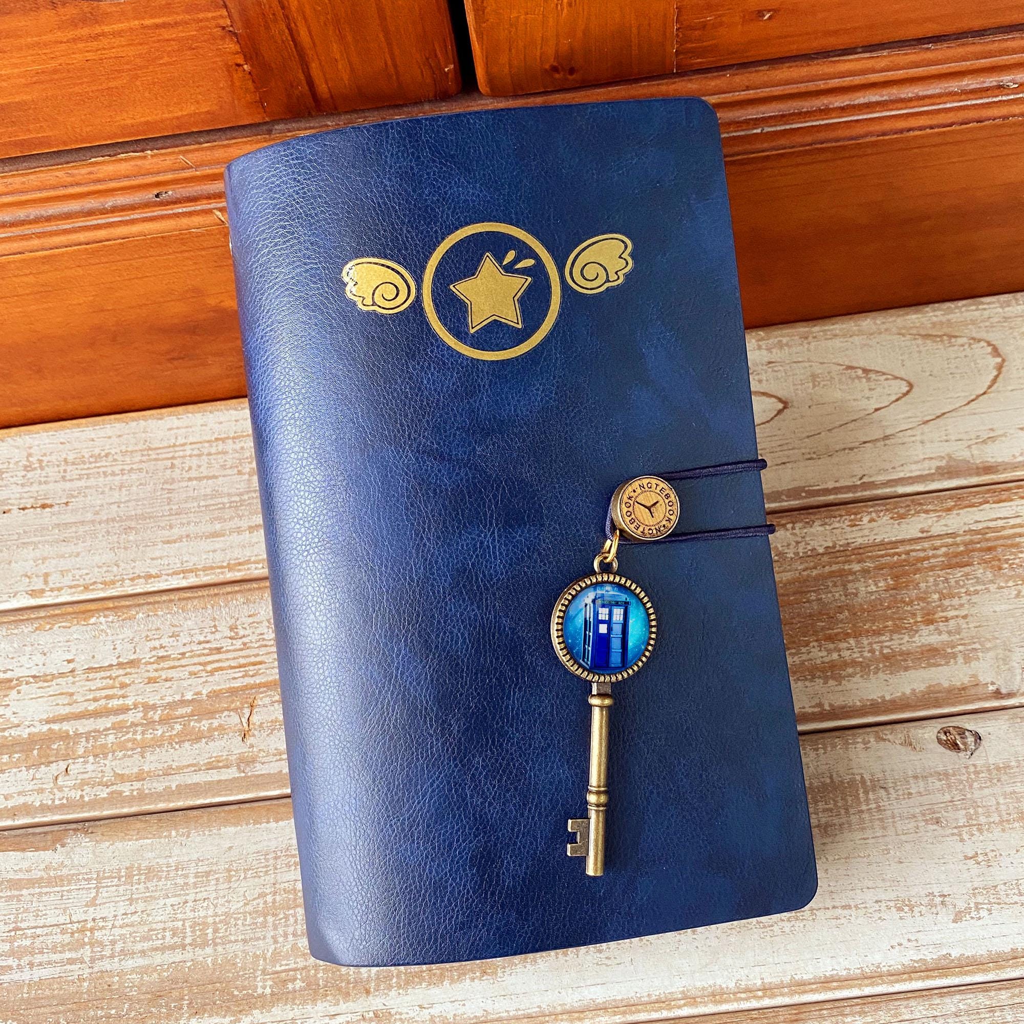 Dr. Who Travel Journal: Tardis Charm Notebook, 3 Colors - Etsy
