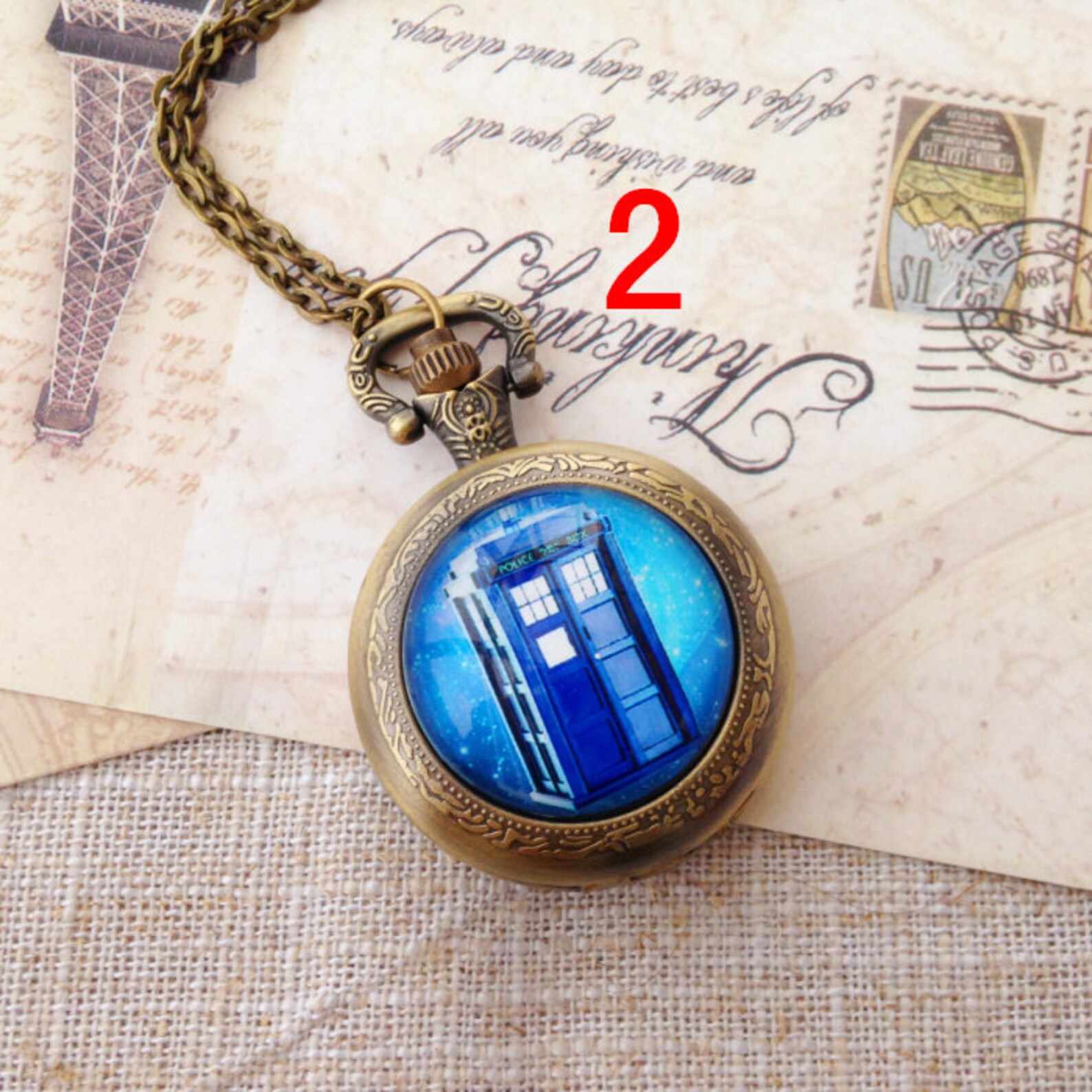 Dr. who Pocket Watch Doctor Who Tradis Pocket Watch includes | Etsy