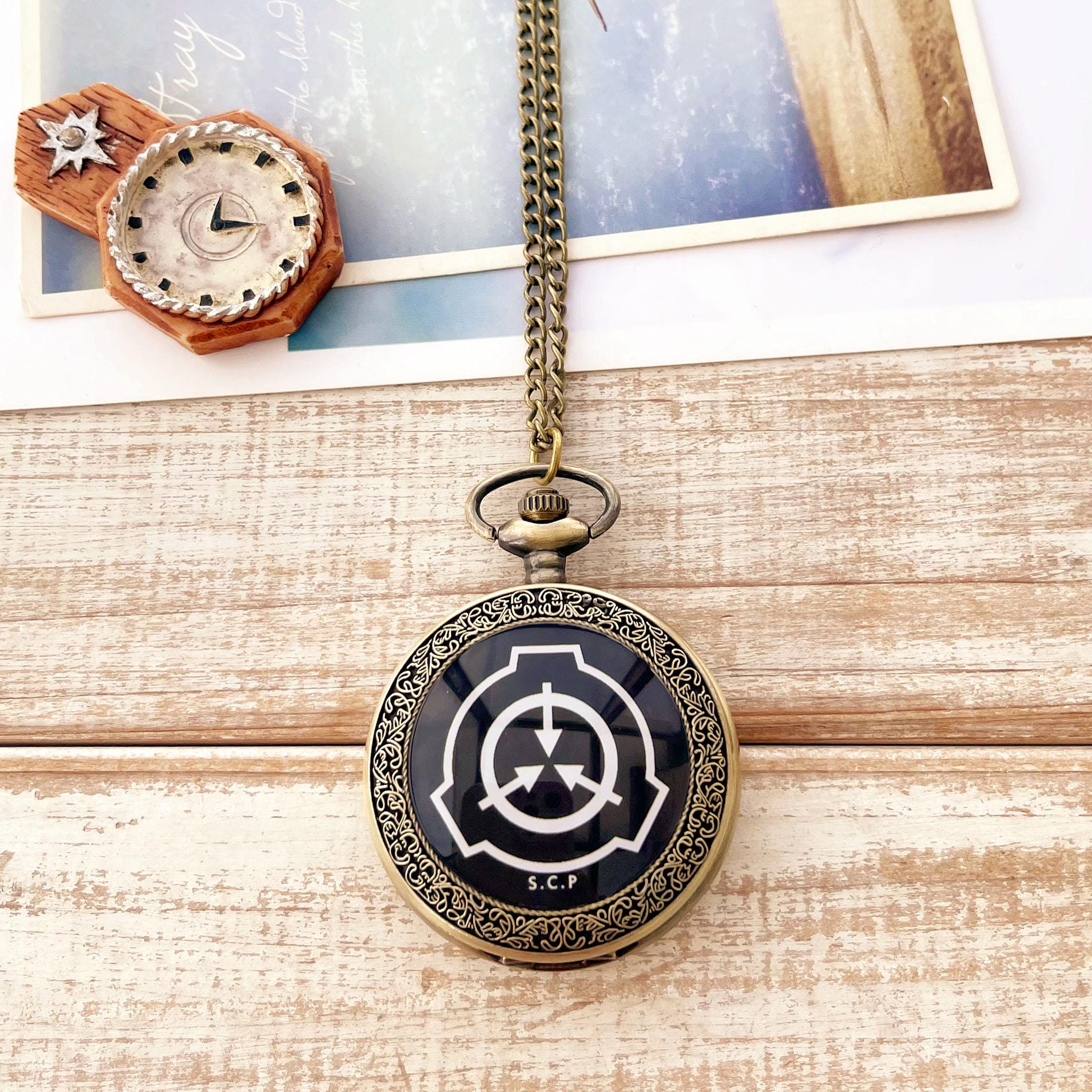 SCP Foundation, Large Pocket Watch, Fan Work, Gift for SCP Fans, Accept ...