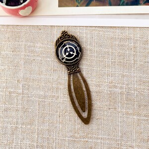 SCP Foundation Bookmark, Coppery Metal Bookmark, for Book Lovers - Etsy