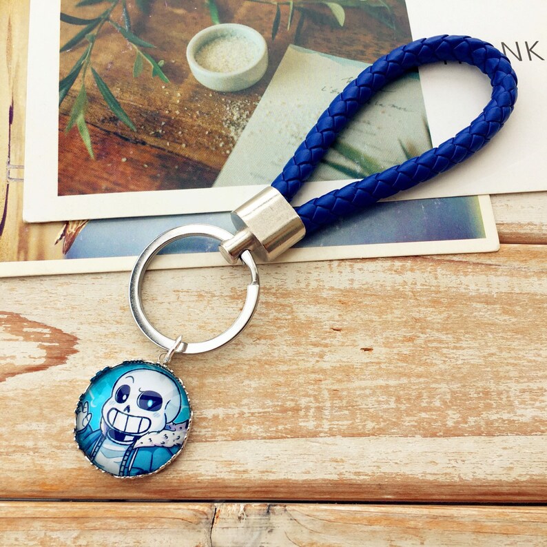 Undertale fan art keychain determination keychain Papyrus | Etsy