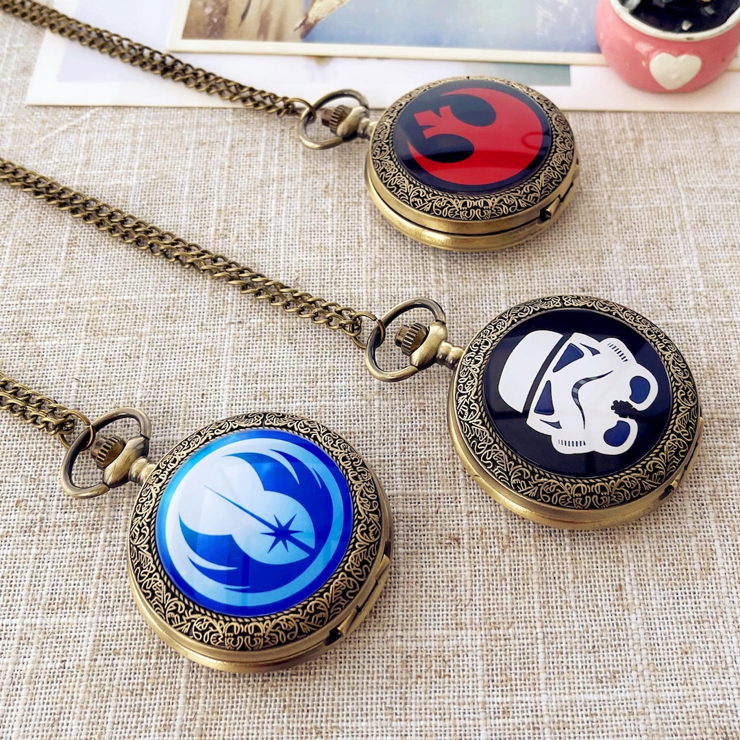 Large Pocket Watch, Star Wars Pocket Watch, Accept Custom Order. - Etsy