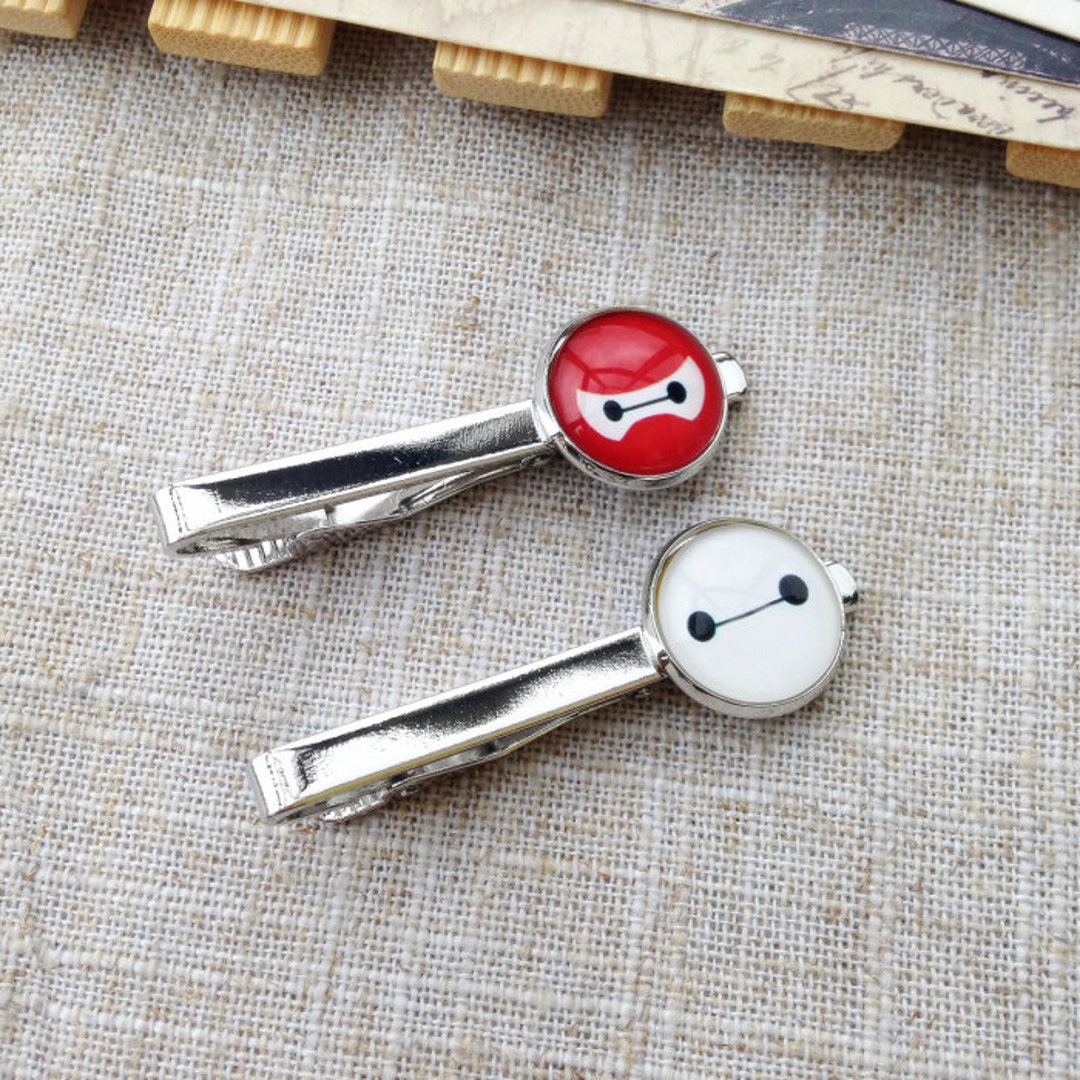 Baymax Tie Clips , Big Hero Tie Clip,cool Gift for Boys, Cool Gift for ...