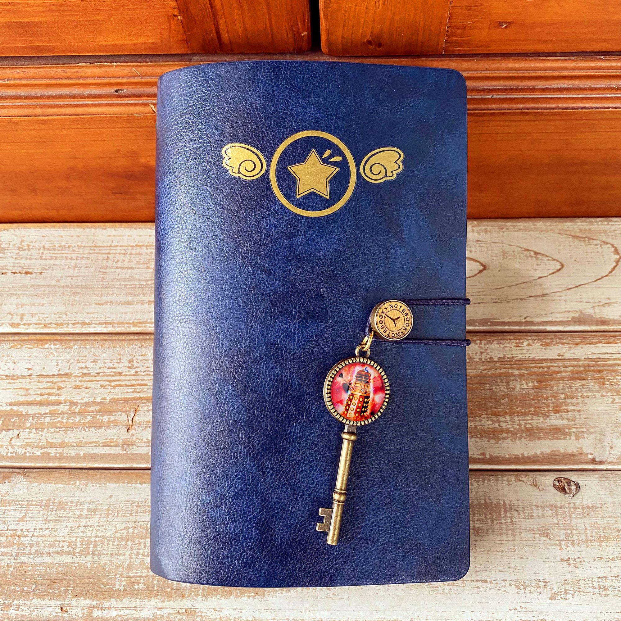 Dr. Who Travel Journal: Tardis Charm Notebook, 3 Colors - Etsy