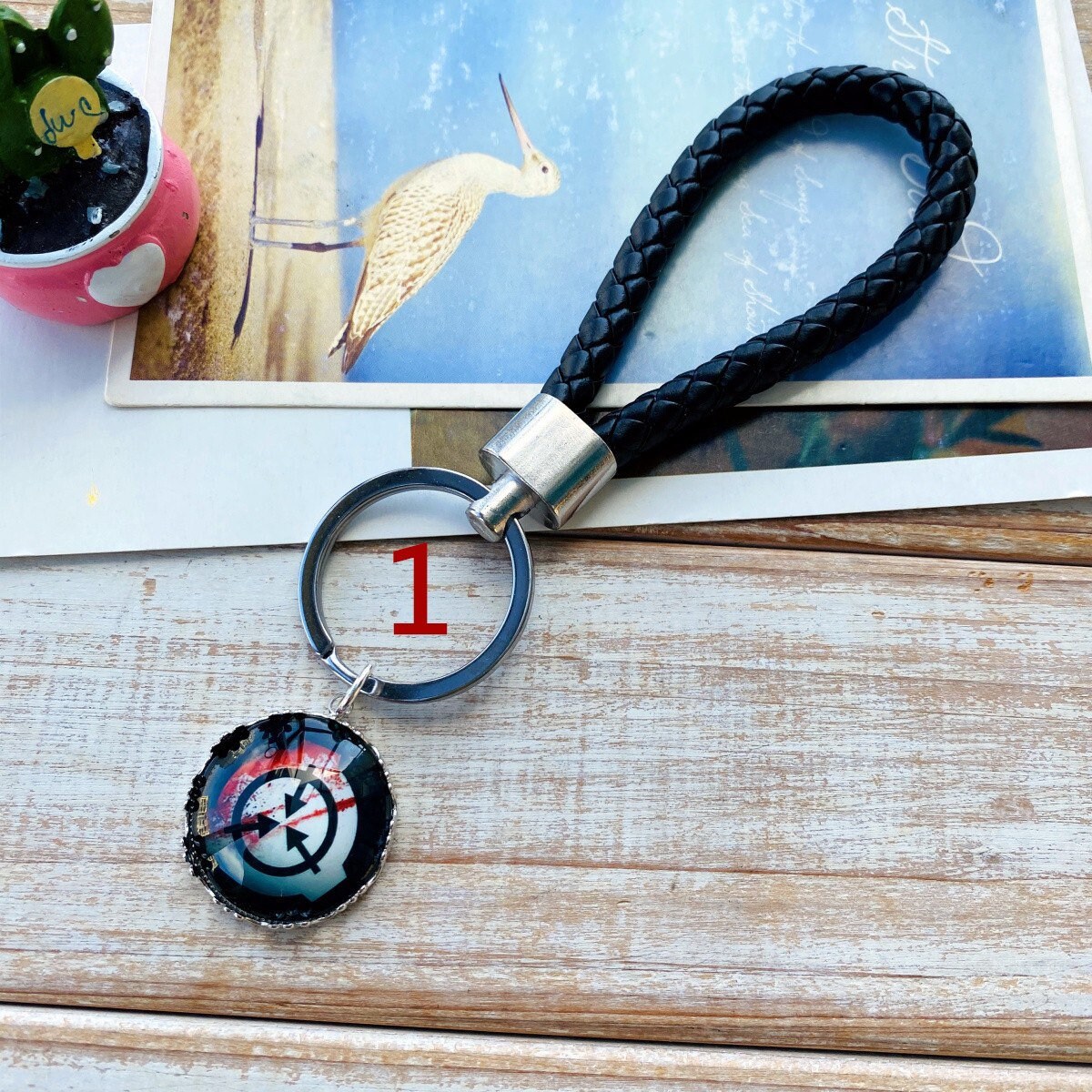 SCP Foundation Keychain SCP Fans Work Keychain049 Keychain | Etsy UK