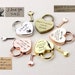 Heart Love Lock With Key, Personalized Lock for Love, Love Padlocks ...