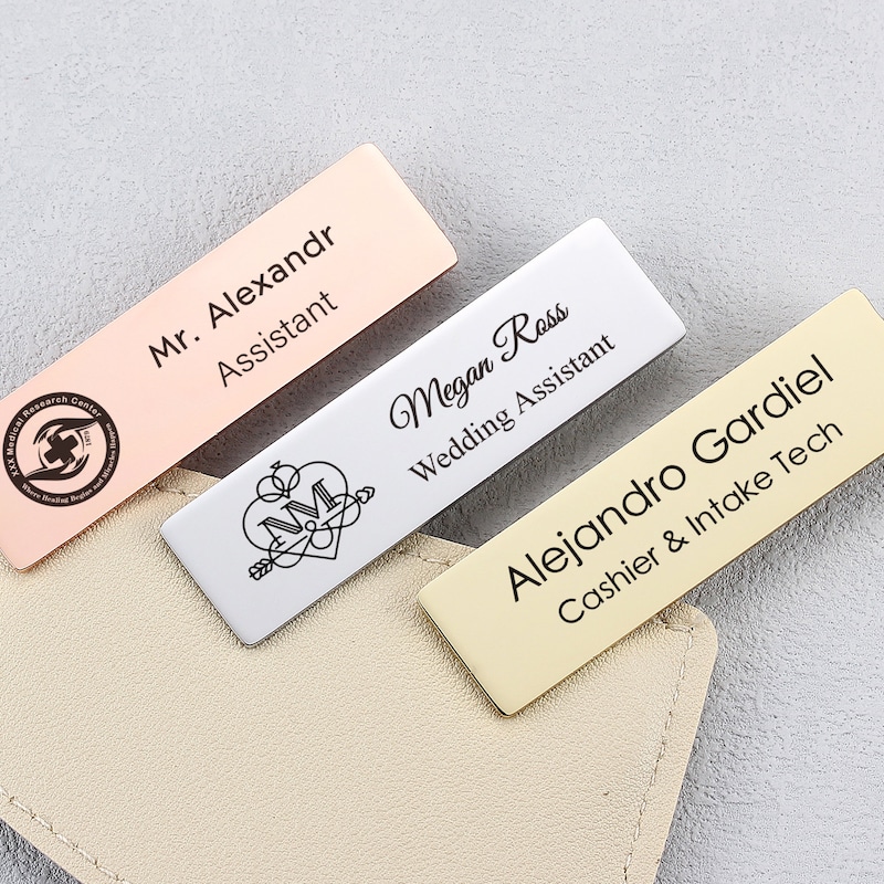 Custom Name Tags - Etsy
