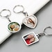 Personalized Picture Keychain, Custom Photo Keychain, Photo Keychain ...
