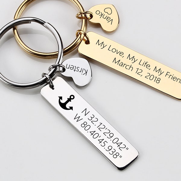 Custom Keychain - Etsy