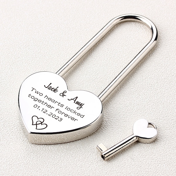 Heart Lock - Etsy