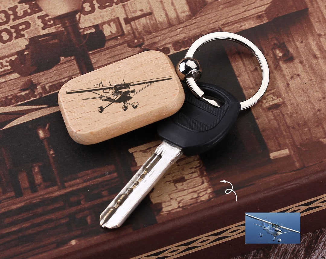 Personalized Wood Keychain,custom Wooden Keychain, Coordinates Keychain ...