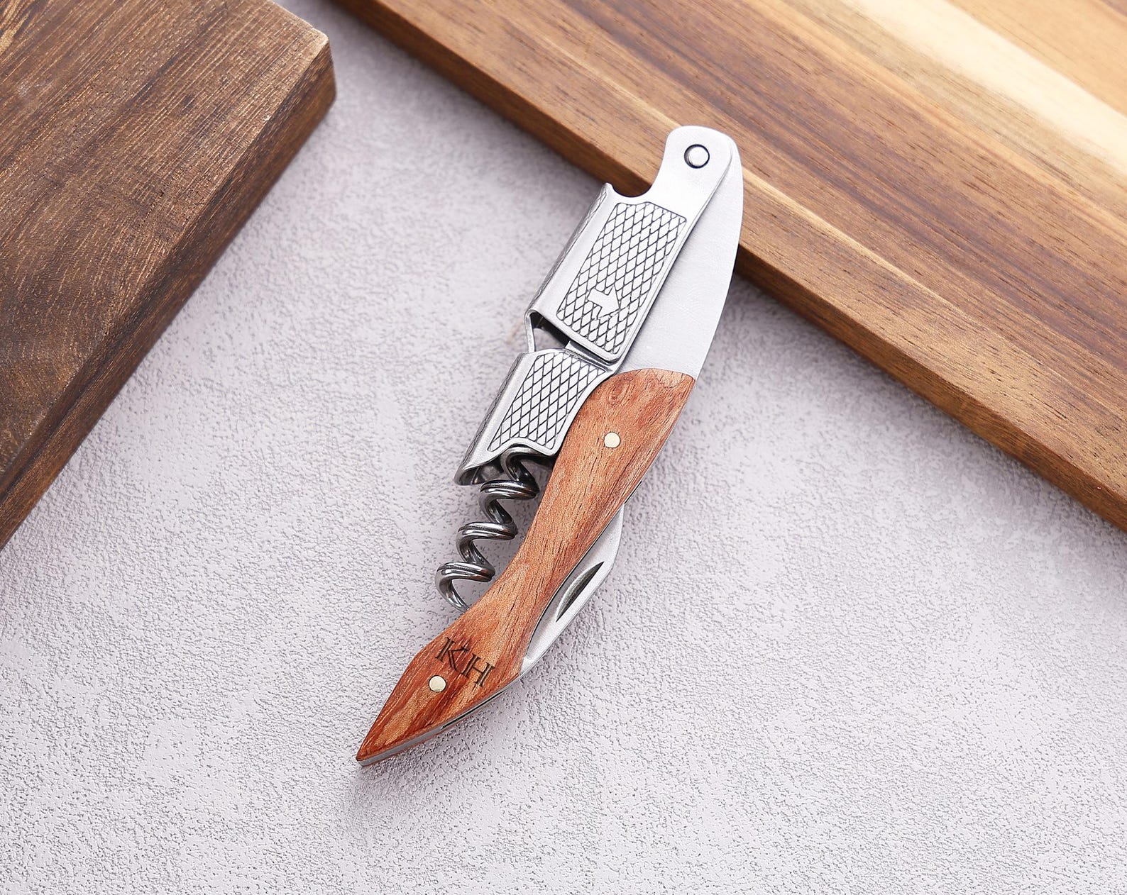 Personalized Wine Opener, Handwriting Wine Key for Servers, Waiters ...