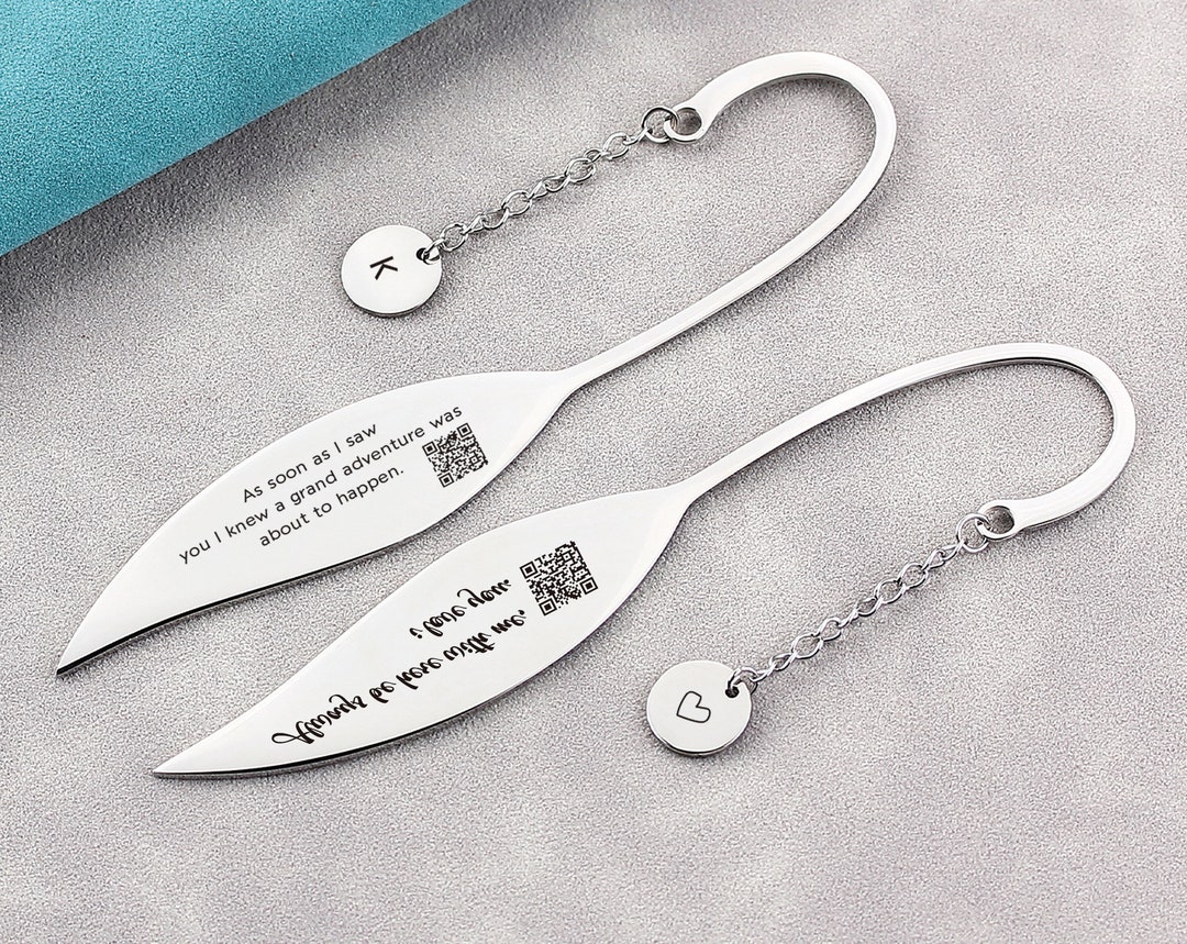Personalized QR Code With Sound Wave Bookmark, Voicemail Voice ...