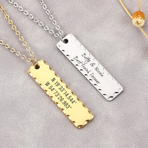 Custom QR Code Necklace, Personalized Song, Message, Picture, Link QR ...