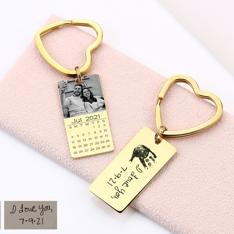 Calendar Keychain - Etsy