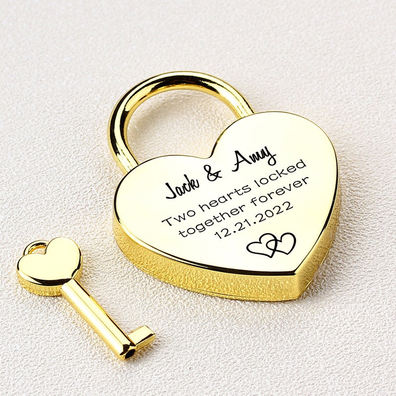 Heart Shaped Lock - Etsy
