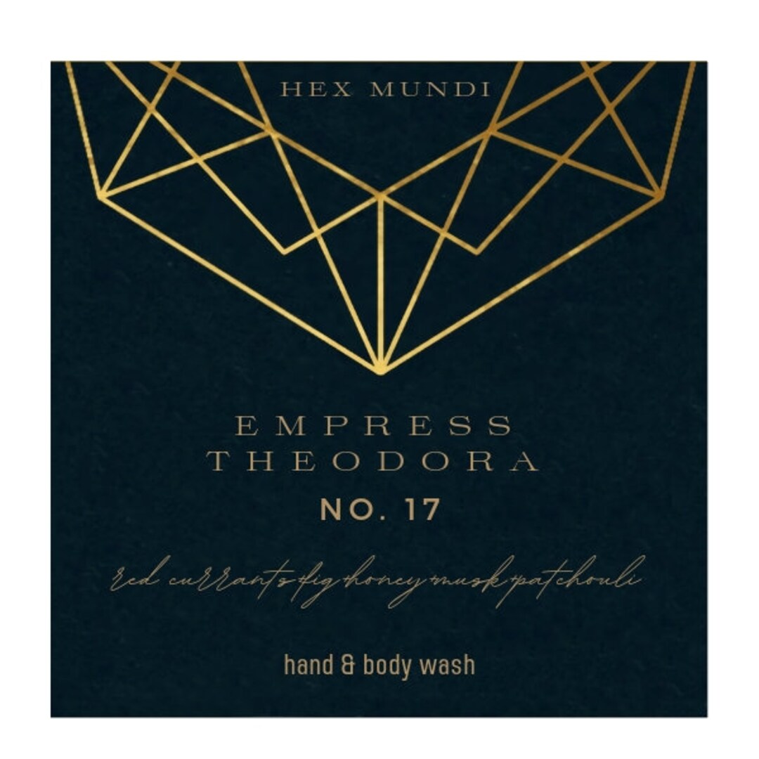 Empress Theodora No. 17 Hand & Body Wash - Etsy