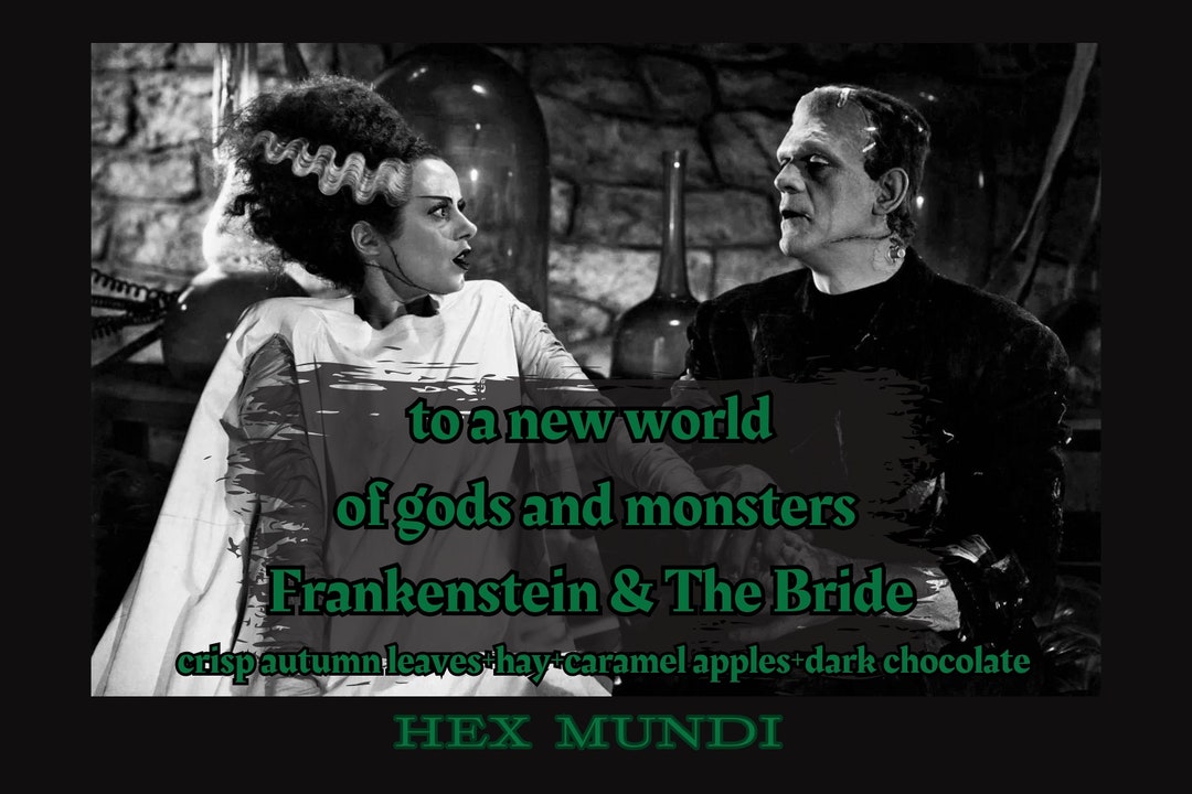Frankenstein's Monster & the Bride Parfum ~ Autumn Horrors Collection ...