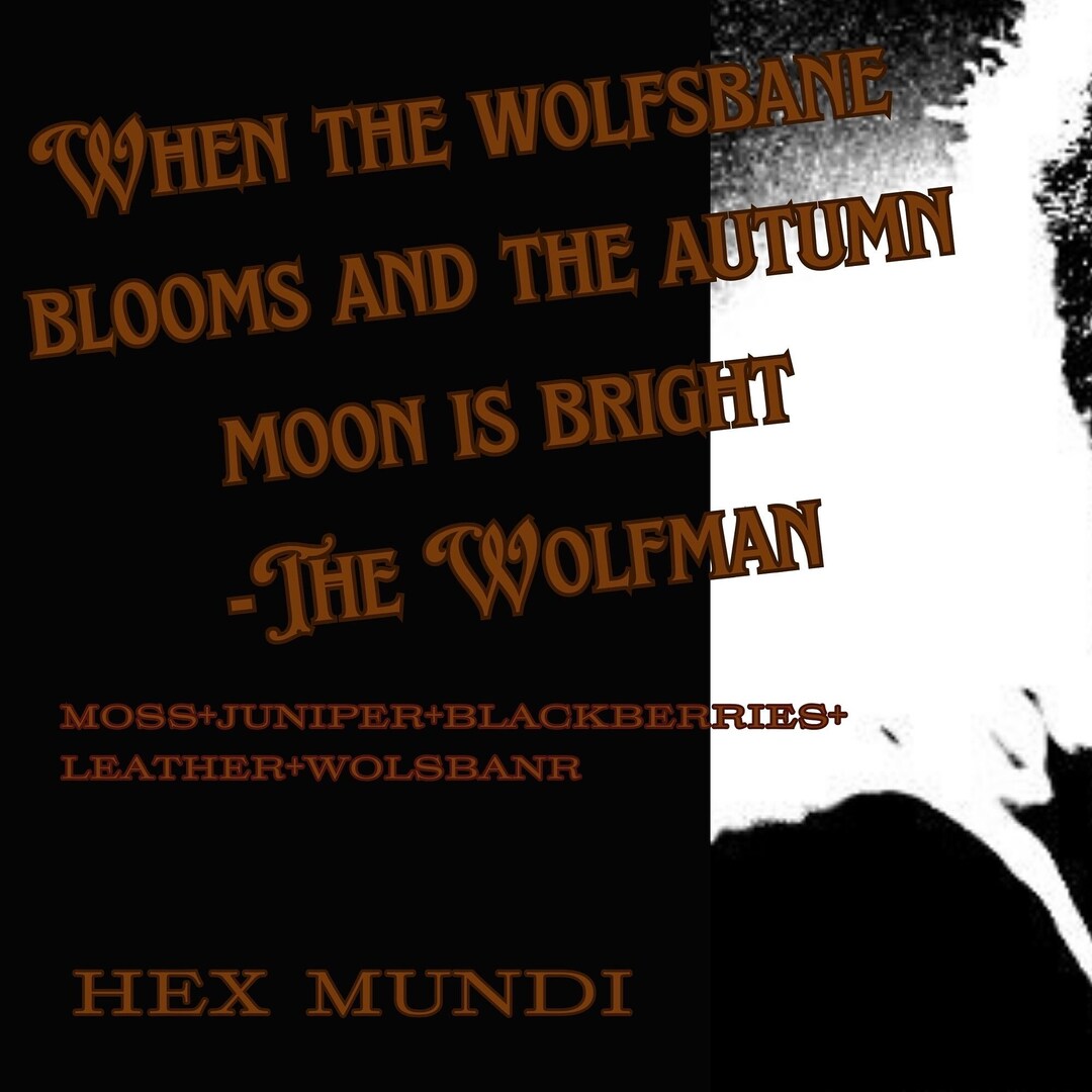 The Wolfman Hand & Body Wash ~ Autumn Horrors Collection - Etsy