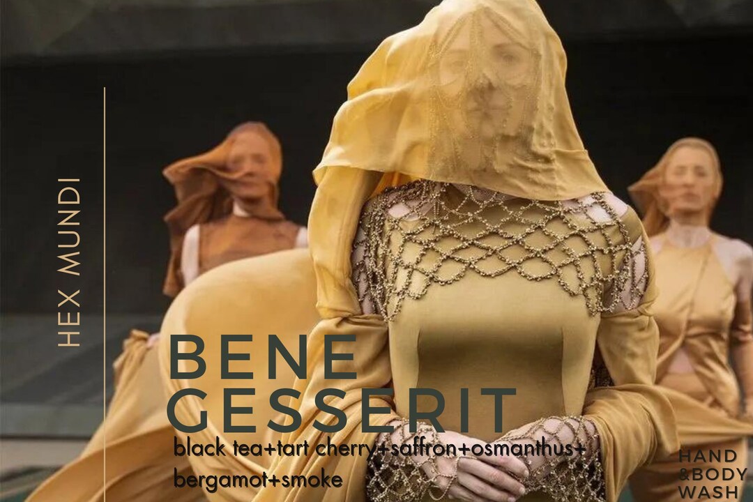 Bene Gesserit Hand & Body Wash - Etsy