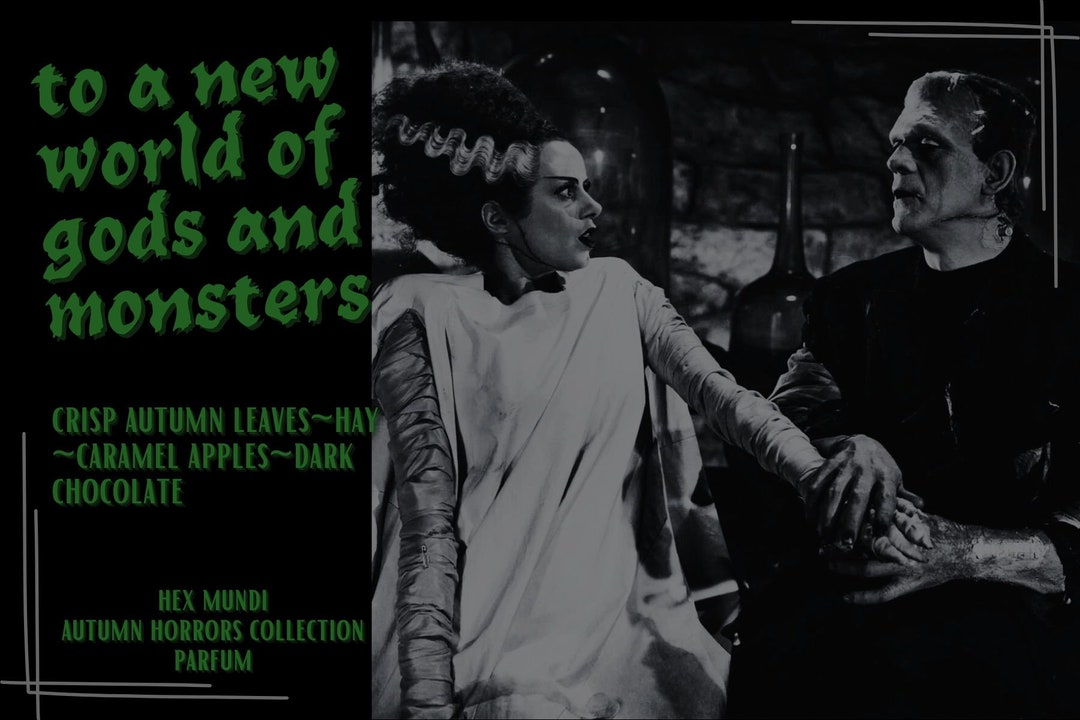 Frankenstein's Monster & the Bride Parfum Autumn Horrors Collection - Etsy