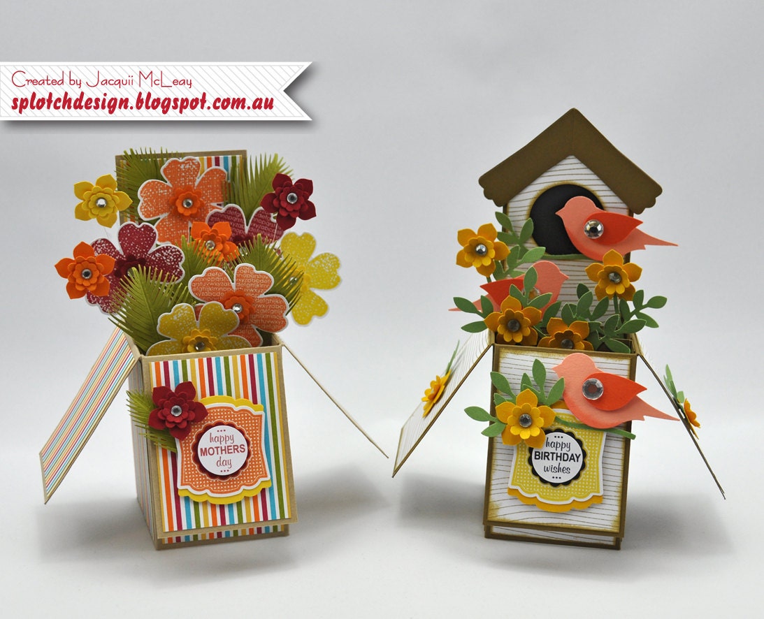 Stampin up Card in a Box Digital Tutorial - Includes Basic Instructions ...