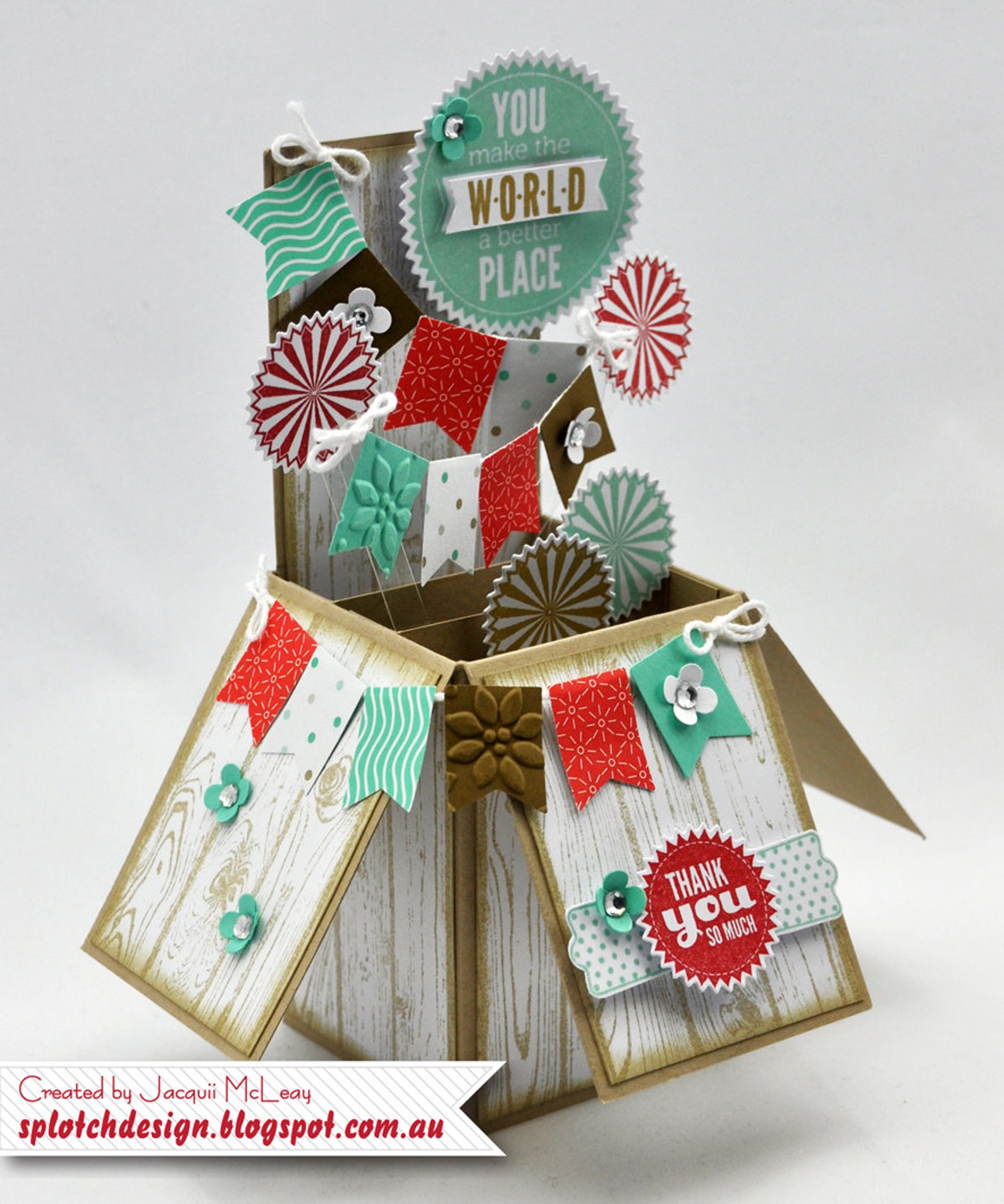 Stampin up Card in a Box Digital Tutorial - Includes Basic Instructions ...