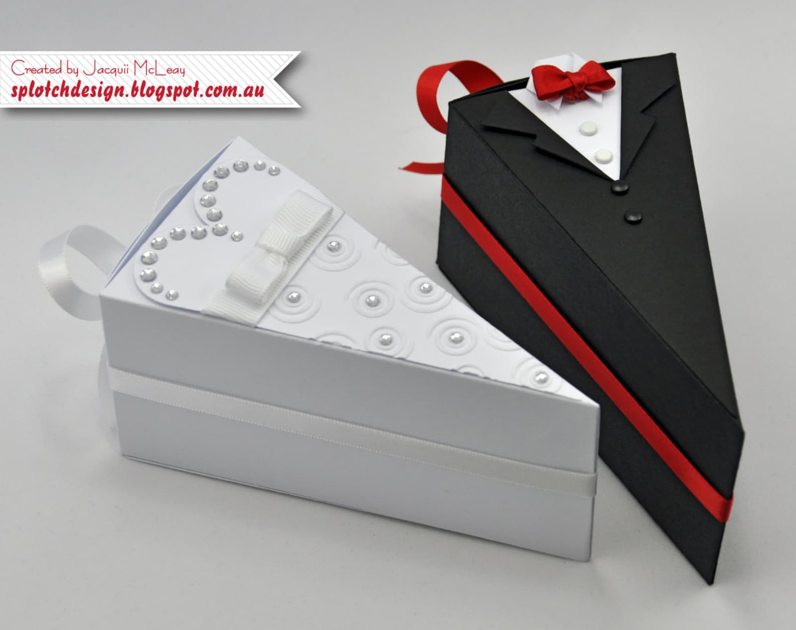 Wedding Cake Boxes Digital Tutorial - Etsy