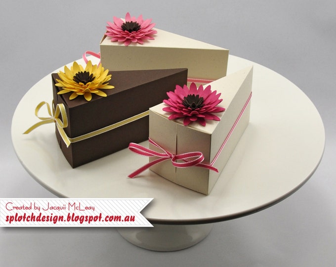 1 Set Cake Flower Gift Box With Small Clear Cake Box,for Valentine's ...