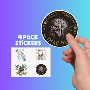 MRI Stickers MRI Tech Gift MRI Tumbler Decal Mri Tech Sticker Rad Tech ...