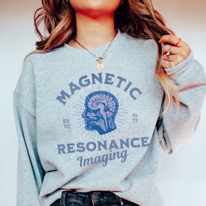 MRI Tech T Shirt MRI Sweatshirt MRI Tech Gifts Mri Shirt Magnetic ...