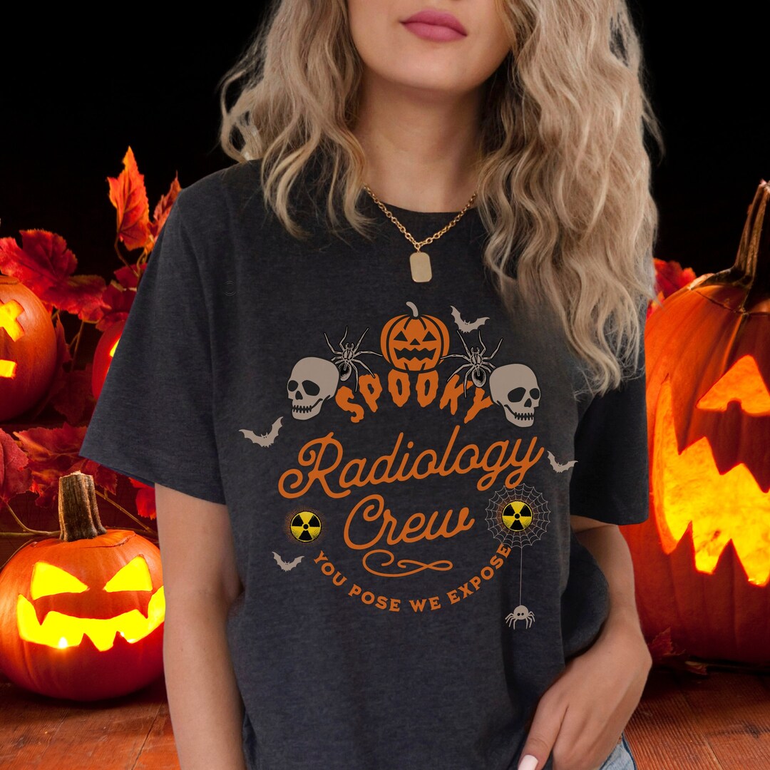 Halloween Xray Shirt Xray Tech Halloween T Shirt Halloween CT Tech ...