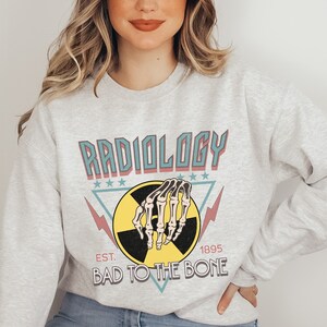 Radiology Sweatshirt Xray Tech Sweater Radiology Shirt X-ray Tech Gift ...