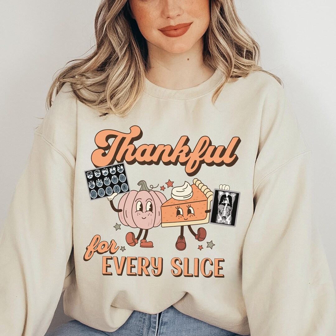 Thanksgiving CT Tech Sweatshirt CT Technologist Thanksgiving Crewneck ...