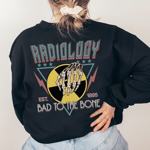 Radiology Sweatshirt Xray Tech Sweater Radiology Shirt X-ray Tech Gift ...