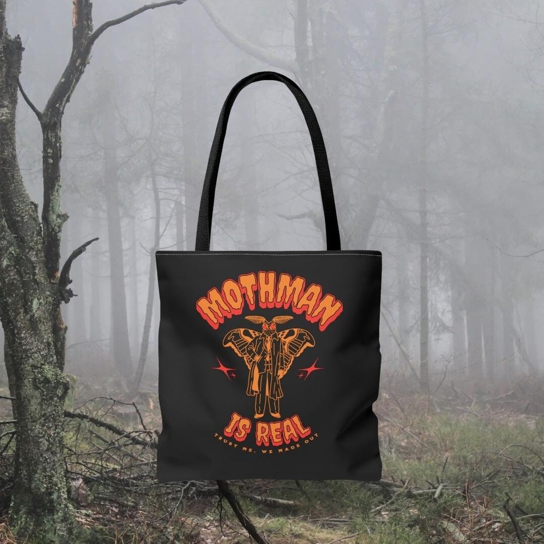 Funny Mothman Gifts Mothman Cute Tote Bag Mothman is Real Cryptid ...