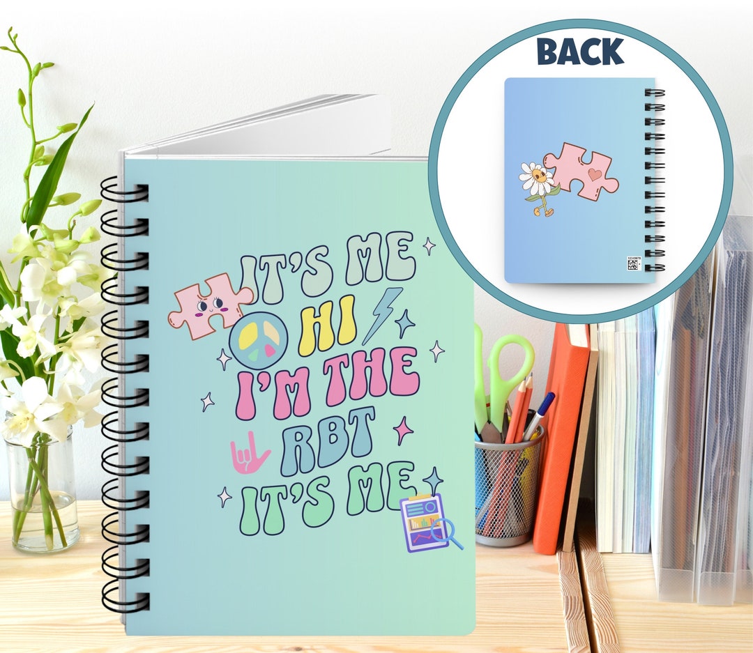 RBT Gift RBT Notebook ABA Therapist Gift Behavior Analyst Gift ...