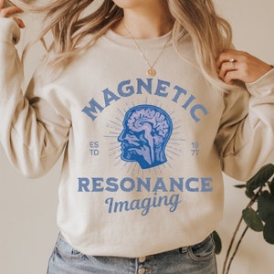 MRI Tech T Shirt MRI Sweatshirt MRI Tech Gifts Mri Shirt Magnetic ...