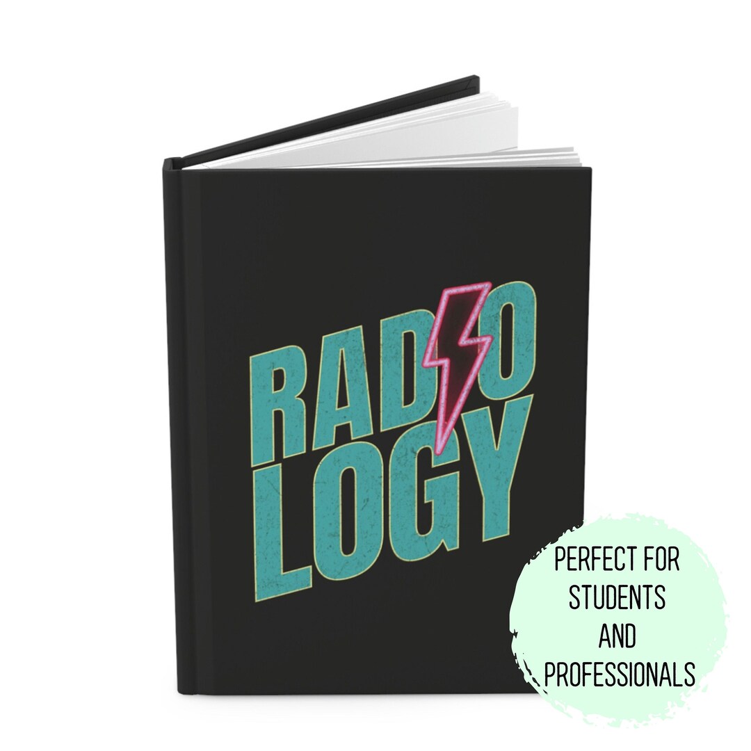 RAD Tech Gift Xray Tech Notebook Rad Tech Study Journal Radiology ...