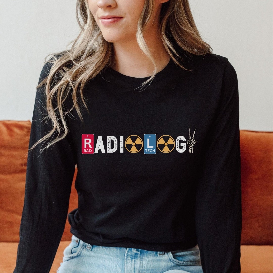 Radiology Shirt X-ray Tech Gift Xray Tech Shirt Radiology Department ...