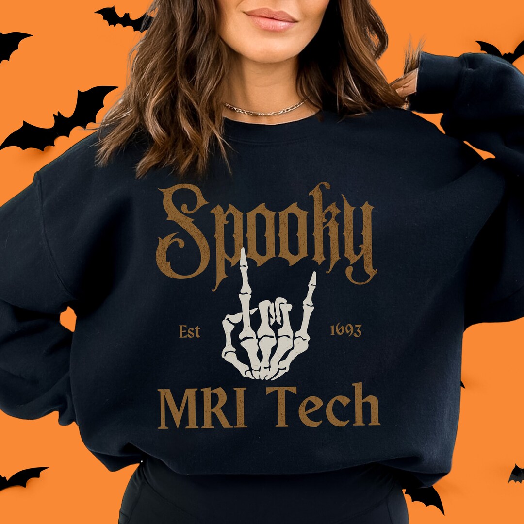 MRI Halloween Sweatshirt MRI Tech Halloween Shirt MRI Tech Gift ...