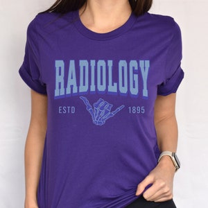 Radiology Shirt X-ray Tech Gift Xray T-shirt Radiology T Shirt Xray ...