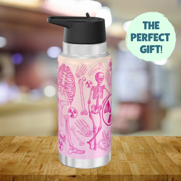 Metal Radiology Water Bottle - Etsy UK