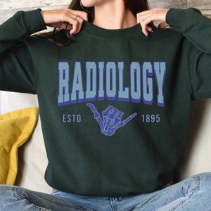 Radiology Sweatshirt Xray Sweater Radiology Shirt X-ray Tech Gift Xray ...
