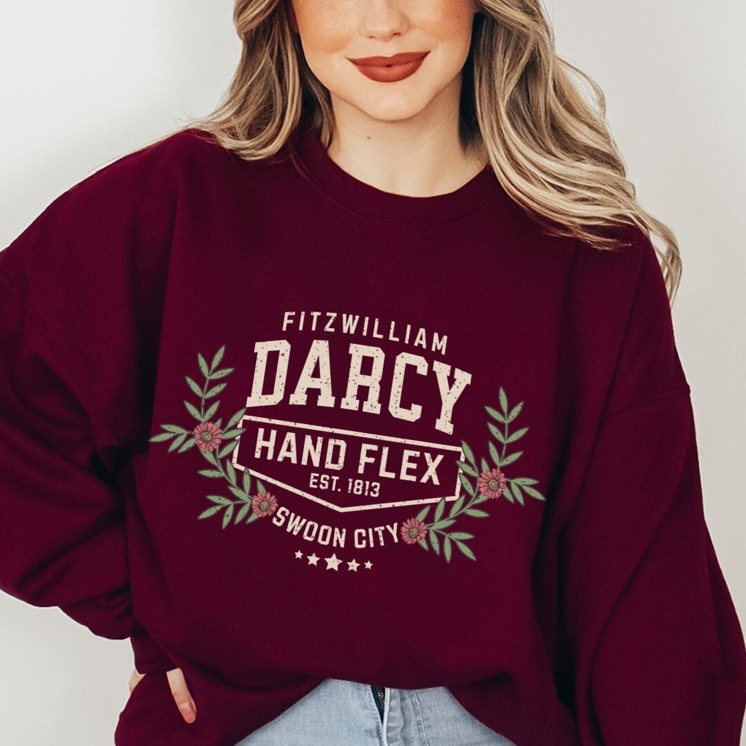 Fitzwilliam Darcy Sweatshirt Fitzwilliam Darcy Hand Flex Tshirt Pride ...