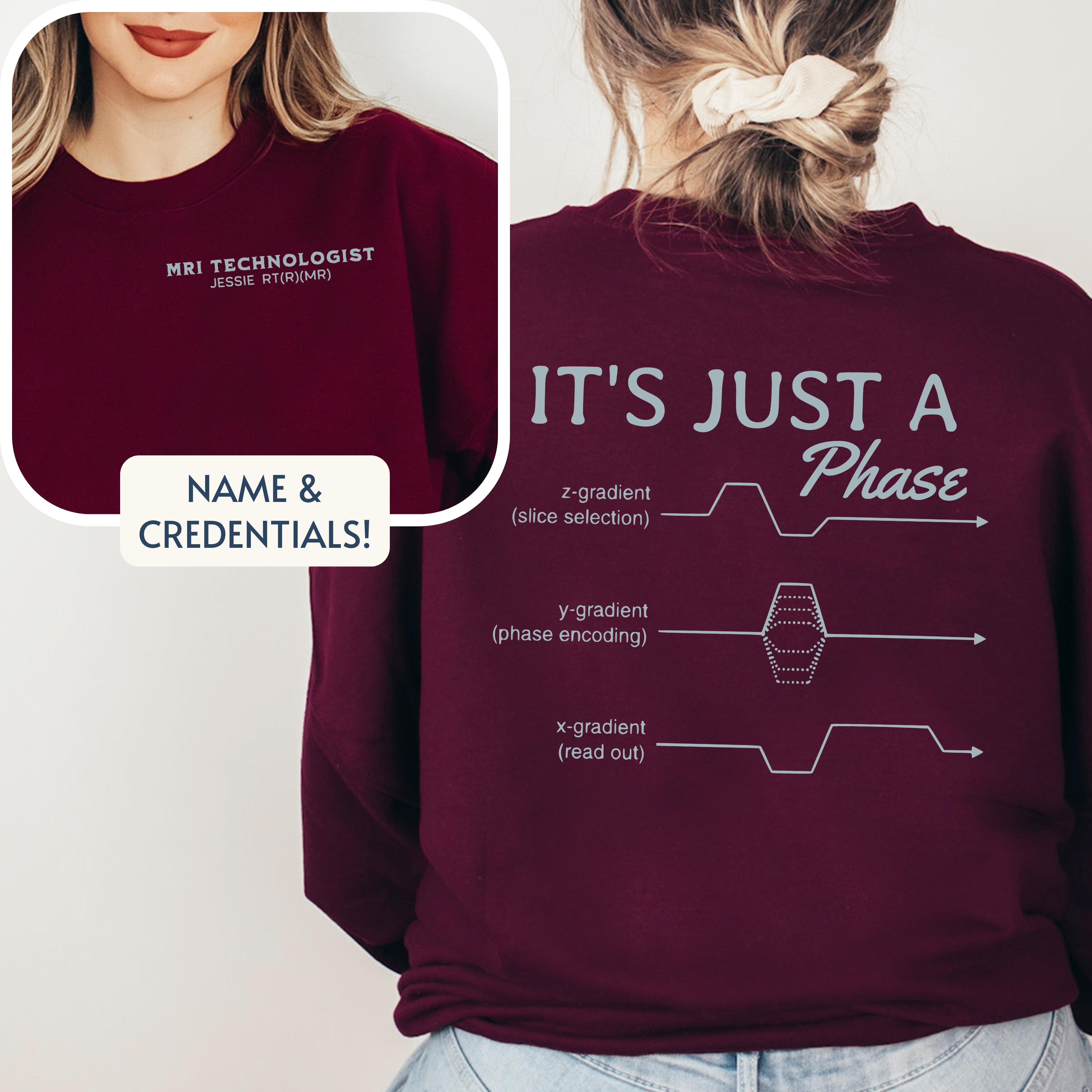 Personalized MRI Sweatshirt Custom MRI Tech Sweater MRI Tech Gifts Mri ...