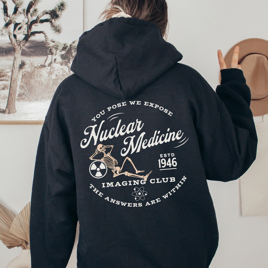 Nuc Med Jacket Nuclear Medicine Zip up Hoodie Nuc Med Sweatshirt Nuc ...
