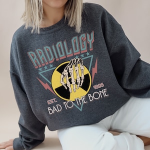 Radiology Sweatshirt Xray Tech Sweater Radiology Shirt X-ray Tech Gift ...